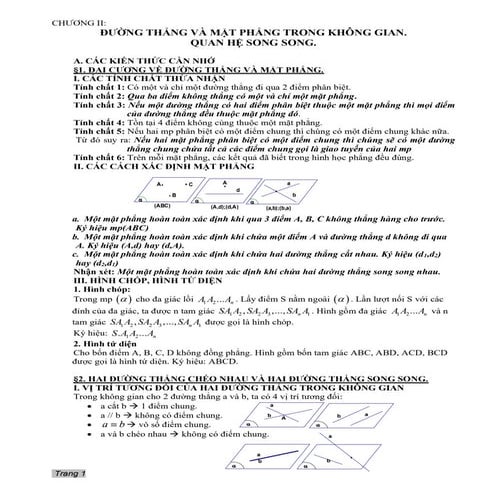 math 11 in vietnam chuong 2 hinh 11 hjhjhj | PDF