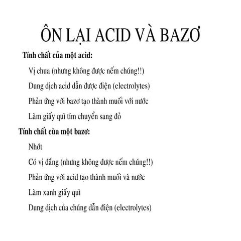 Chương 4. phương pháp chuẩn về độ axit bazo | PDF