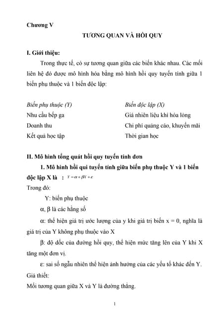 Bảng các thông số trong hồi quy eview | PDF