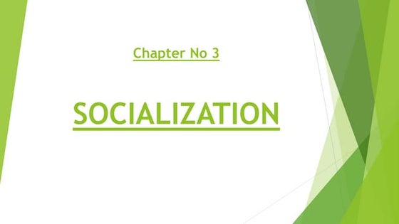 Socialization | PPT