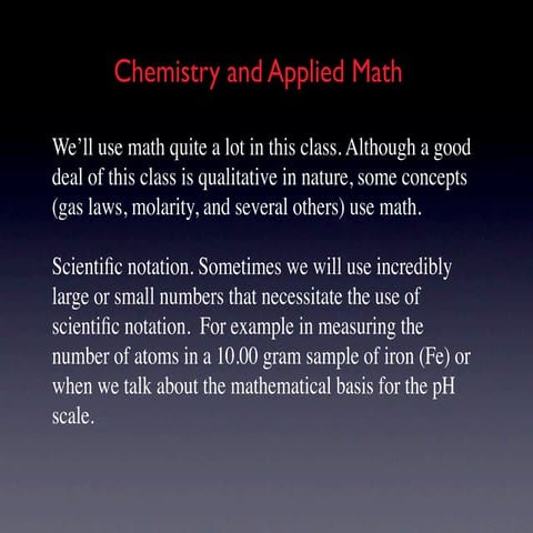 Chemistry & Applied Math | ZIP