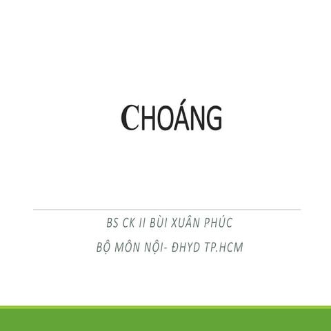 Choáng | PDF