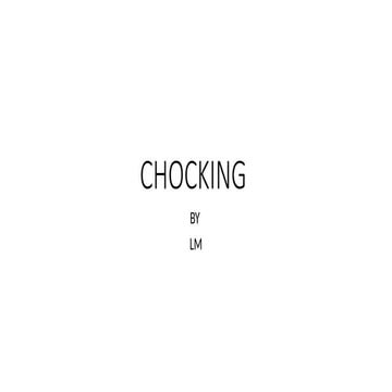 Choking | PPT