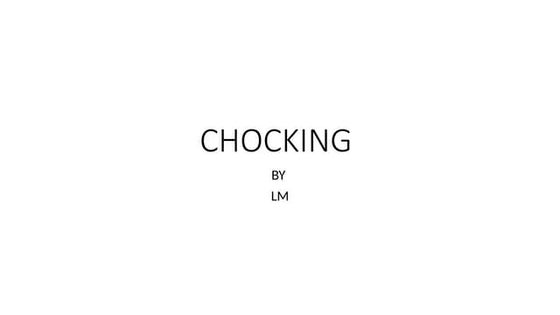 Choking | PPT | First Aid | Injuries