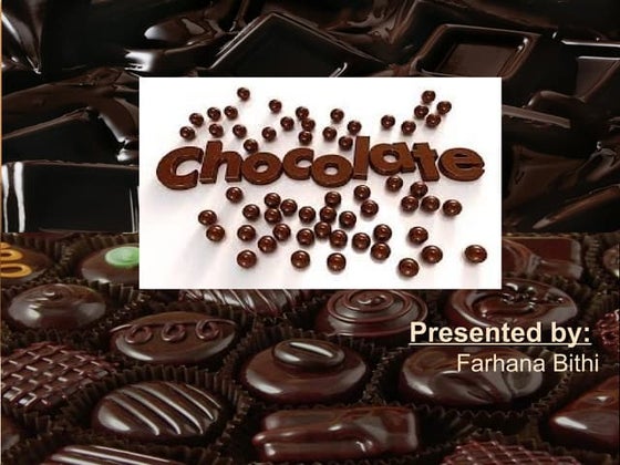 Chocolate presentation | PPT