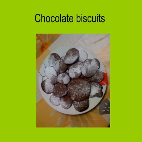 Chocolate biscuits | PPT