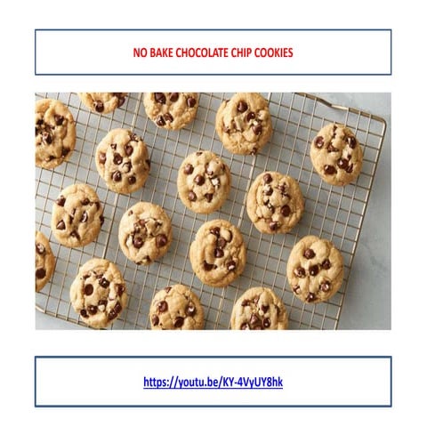 Chocolate chip cookies | PPTX