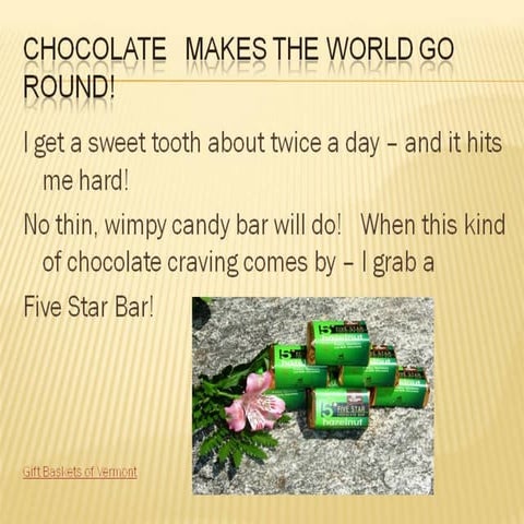 Chocolate Gifts and Baskets | PPT