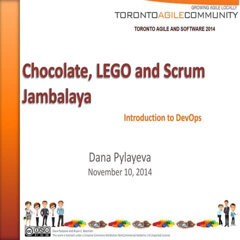 TorontoAgile and Software 2014: Introduction to DevOps with Lego and Chocolate simulation game ...