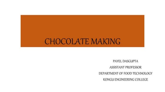 Chocolate Truffle Recipe | PPT
