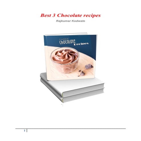 Chocolate recipes | PDF