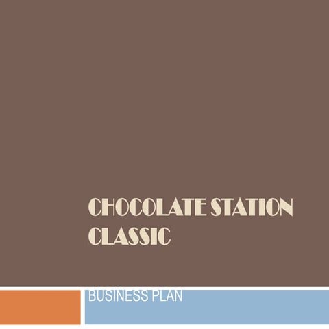 Chocolate station classic | PPTX