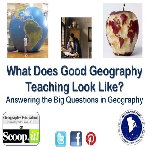 Choices Program: What does good Geography Teaching Look Like? | PPTX ...