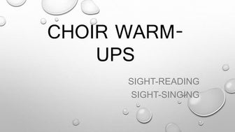 [Vocal] eyes & ears sight singing | PDF