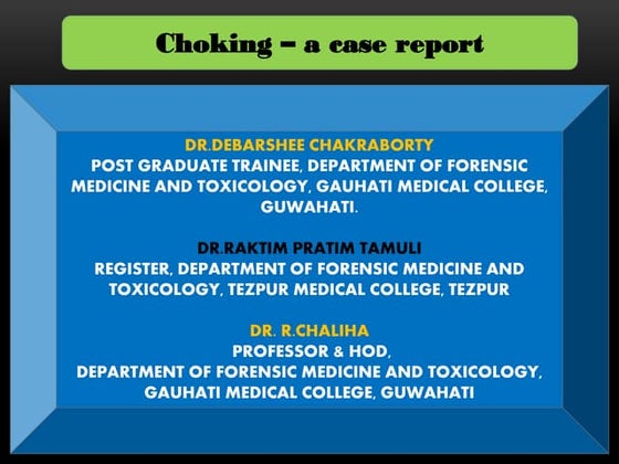 Choking | PPT
