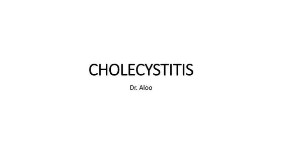 chronic cholecystisits . Chronic cholecystitis is swelling and ...