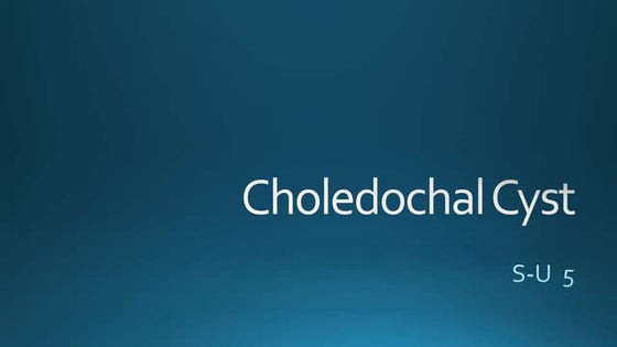 Cystic neoplasm of the pancreas | PPT