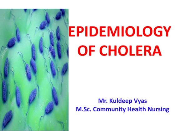 cholera2.ppt | Infectious Diseases | Diseases and Conditions