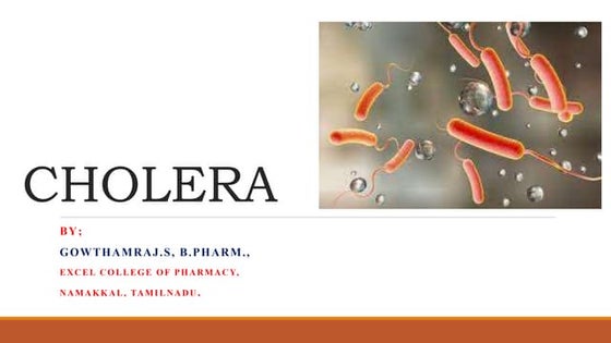 CHOLERA | PPTX