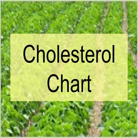 Cholesterol Chart | PPT