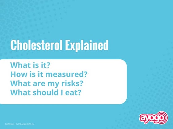 All Things Cholesterol | PPT