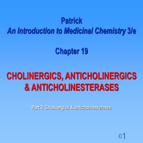 CHOLINERGICS, ANTICHOLINERGICS 3.pptx