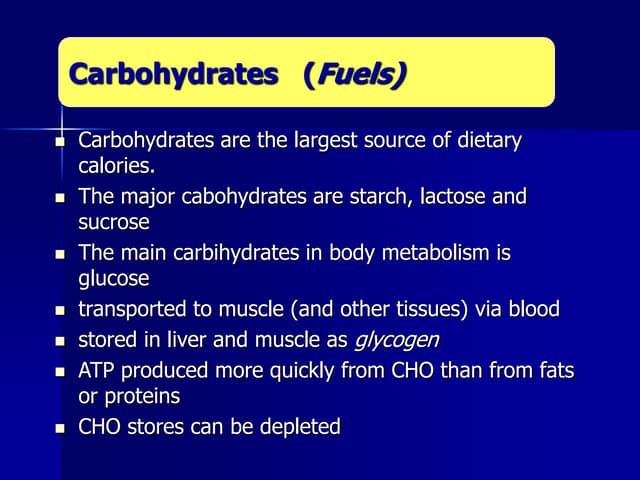 Intermediary metabolism of carbohydrate,protein and fat | PPTX