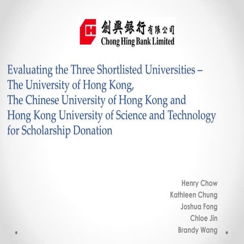 Hong Kong University(HKU) presentation .pptx