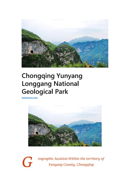 Wulong karst tourist area | PDF