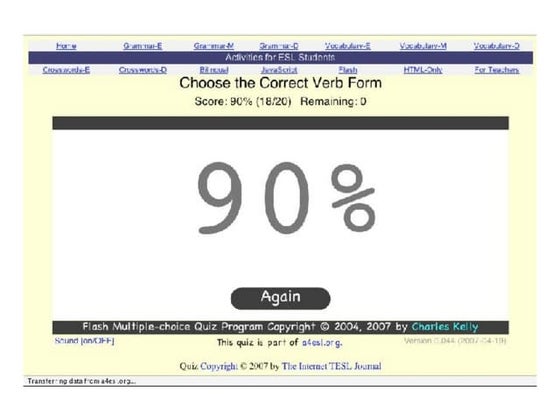 Choose The Correct Verb | PPT