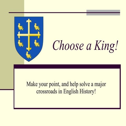 Choose a king! | PPT