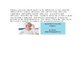 Choose an issue which needs to be addressed or was already addressed | DOCX