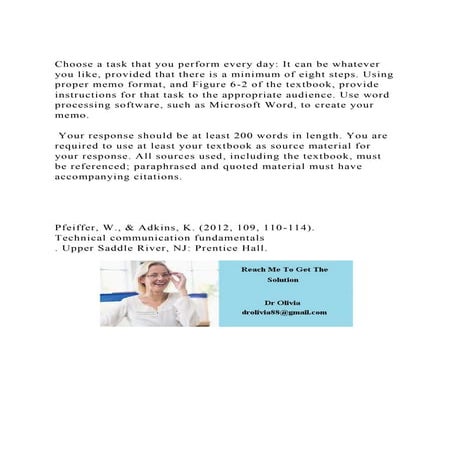 Choose a task that you perform every day It can be whatever you l.docx