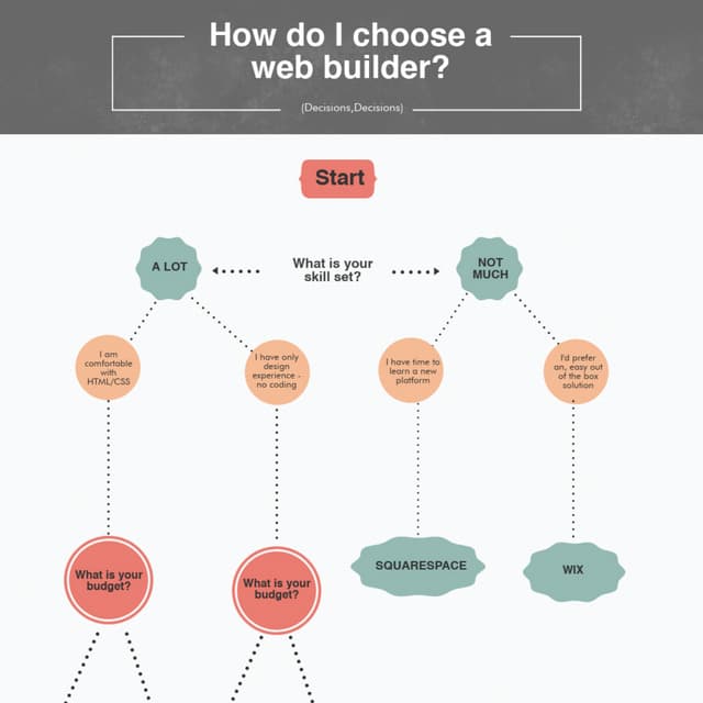 Choose a web builder infographic | PDF