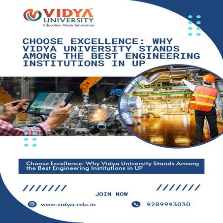 Vidya University – The Best Computer Science University Shaping Future ...