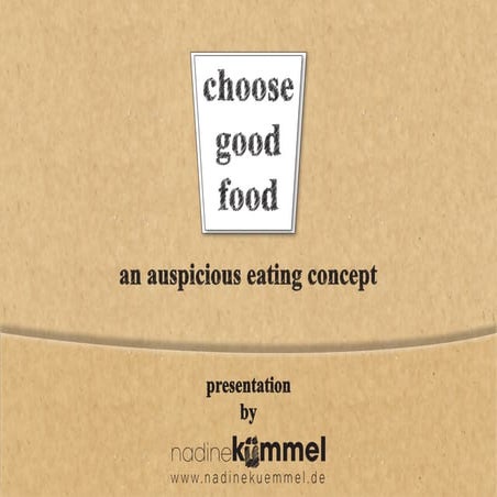 Choose Good Food_a presentation on heathy eating and food delivery ...