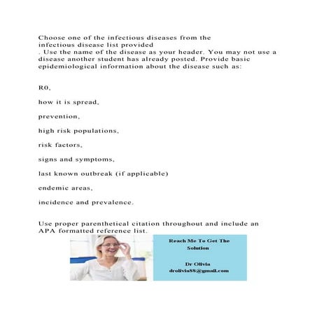 Choose one of the following diseases for your paper·Tuber.docx