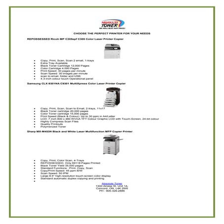 Choose the perfect_printer_for_your_needs | PDF