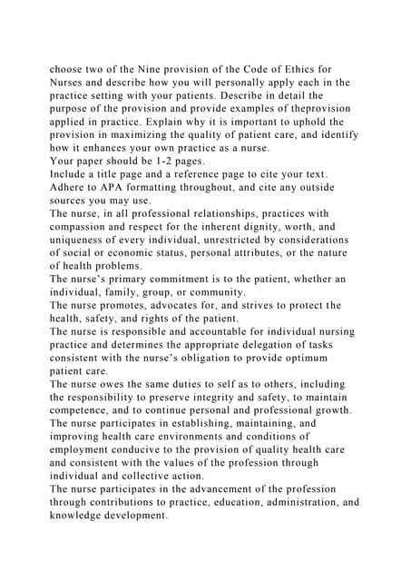 Code of ethics for occupational therapists | PDF
