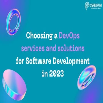 Comprehensive DevOps Services & Solutions for Efficient Operations | PDF