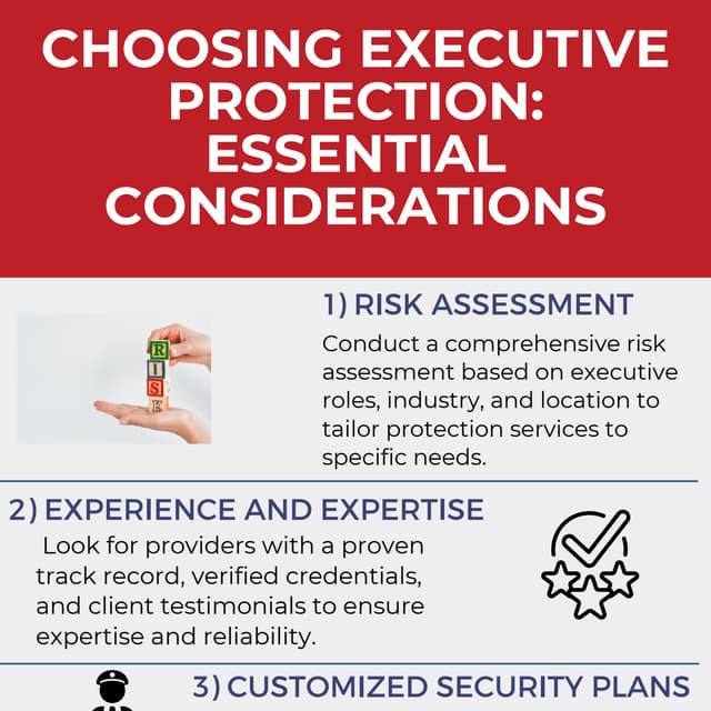Choosing Executive Protection Essential Considerations | PDF