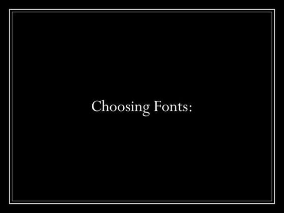 Font analysis | PPT