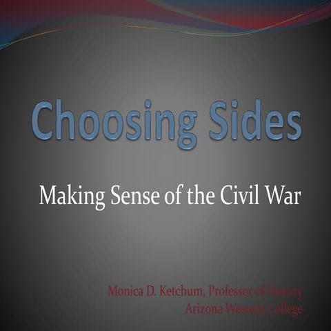 Choosing Sides | PPTX