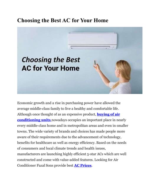 A Guide to Choosing the Ideal Air Cooler | PPT