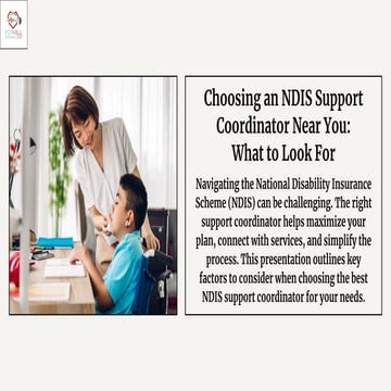 Choosing the Right NDIS Support Coordinator: Key Factors & Expert Tips ...