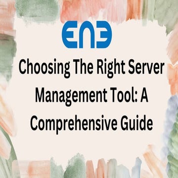 Comprehensive Server Management Tools In Canada.pdf