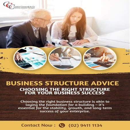 Business Structure Advice - Choosing the Right Business Structure for ...