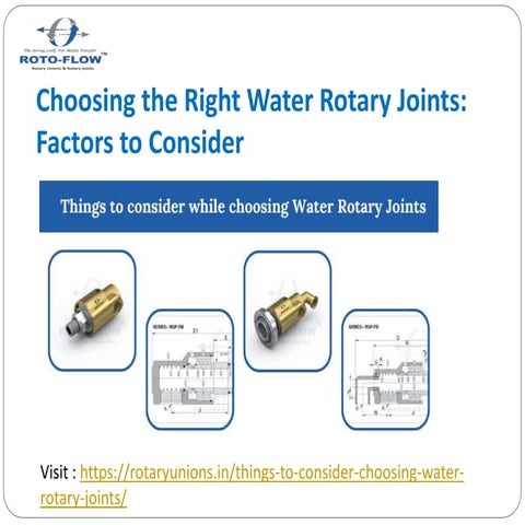 BEST ROTARY UNION MANUFACTURERS IN INDIA.pptx