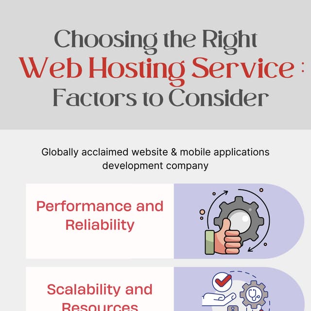 Choosing The Right Web Hosting Service Factors To Consider Pdf