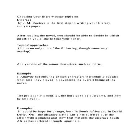 Literary essay - The Mark | PPTX